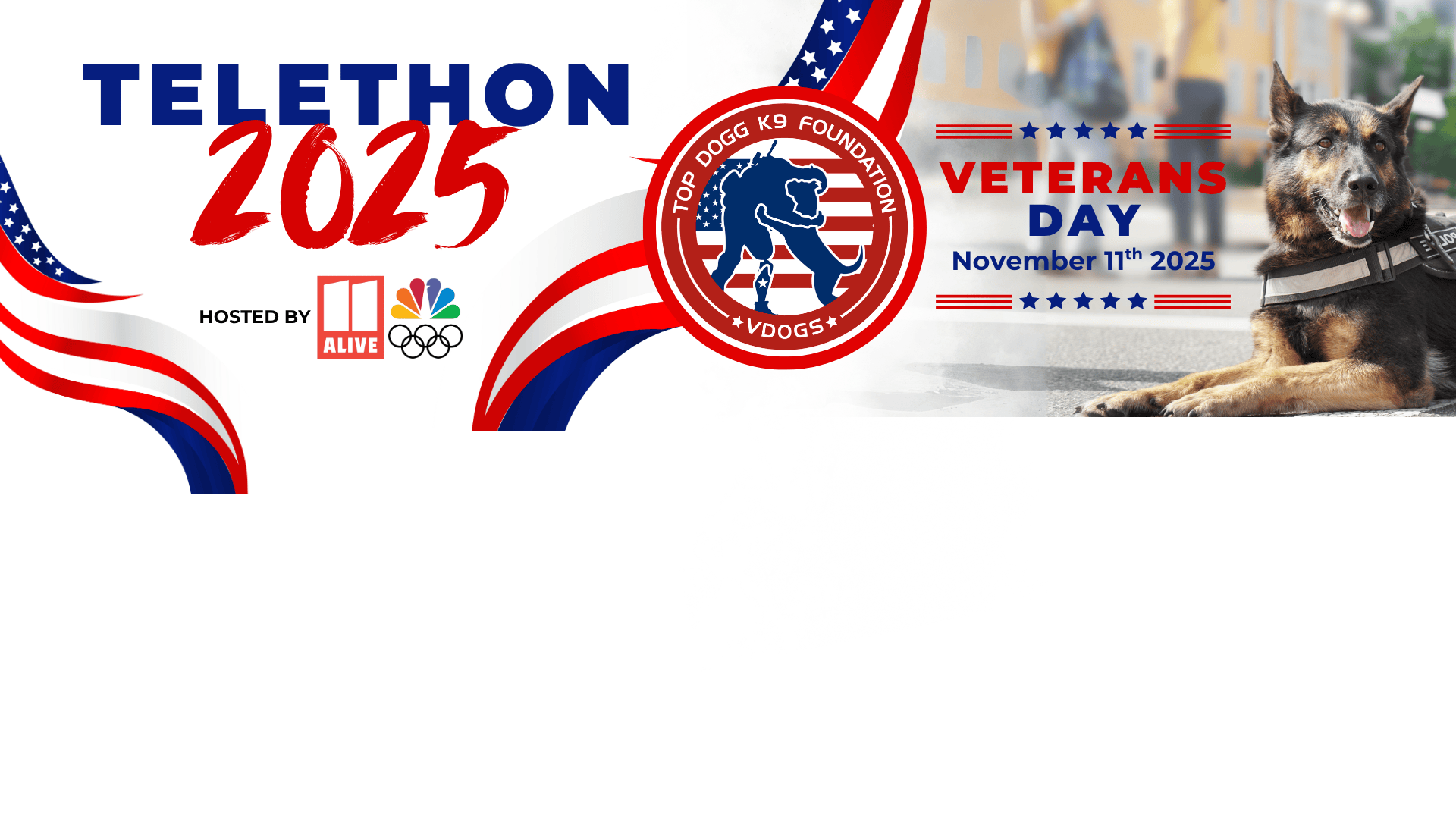 Veterans Day Telethon Donation Page | Top Dogg K9 Foundation (Powered ...