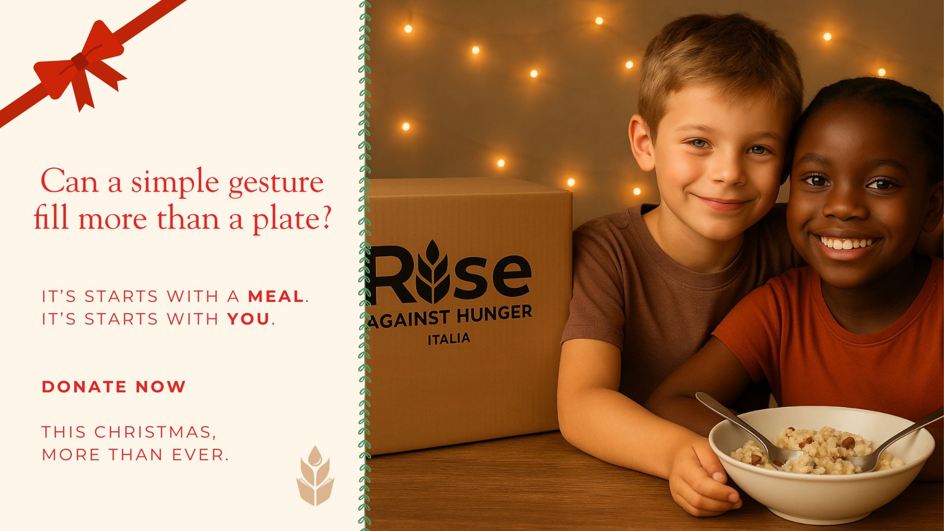 Can a simple gesture fill more than a plate? | Rise Against Hunger ...