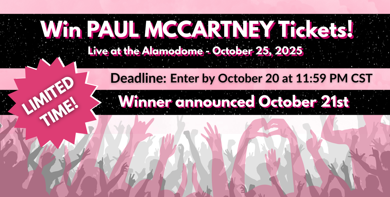 Overcomers Paul McCartney Ticket Raffle | Overcomers Daughters of the ...