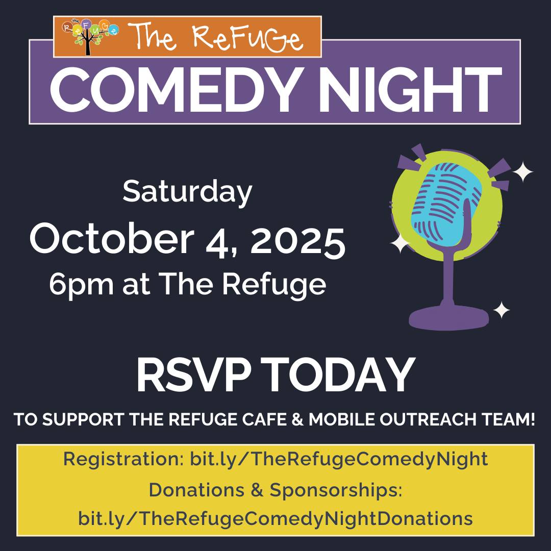 Refuge Comedy Night Supporting the Refuge Cafe | The Refuge (Powered by ...