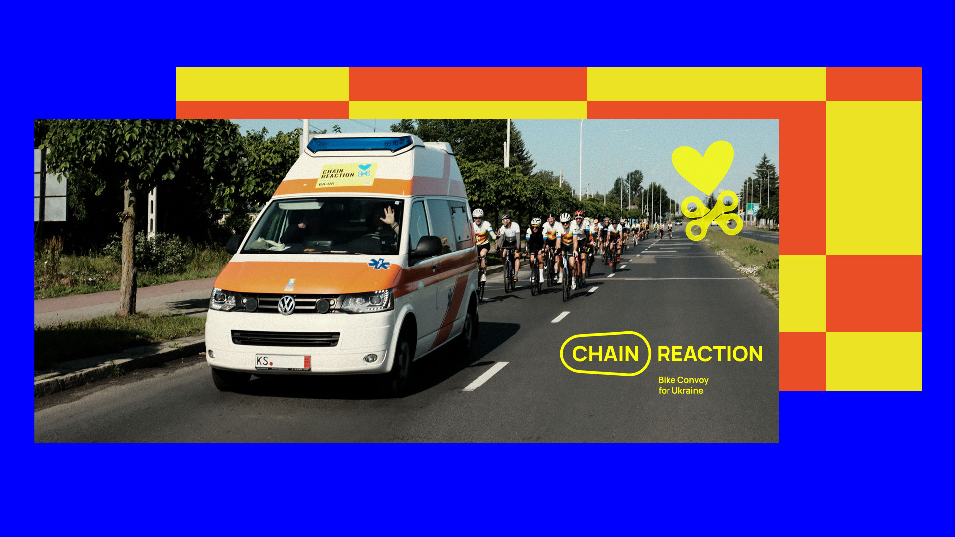 CHAINREACTION BIKE CONVOY FOR UKRAINE | Bamberg:UA e.V. (Unterstützt ...