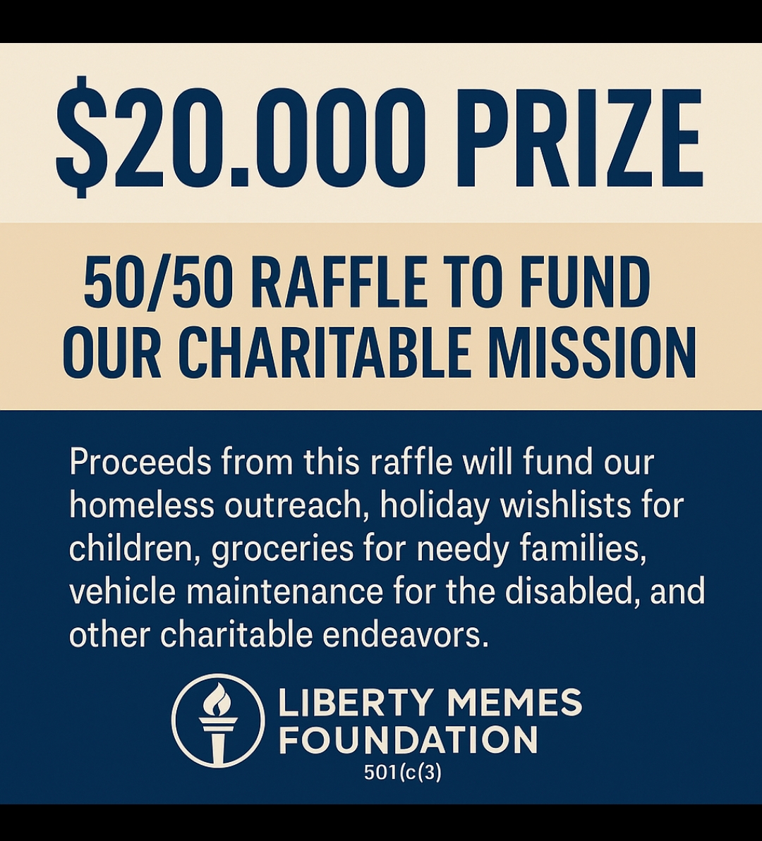 Liberty Memes Foundation End of Summer 50/50 - 2025 | Liberty Memes ...