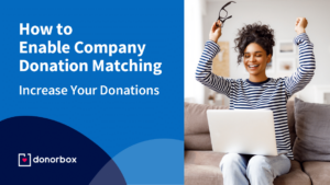 How to Enable Company Donor Match