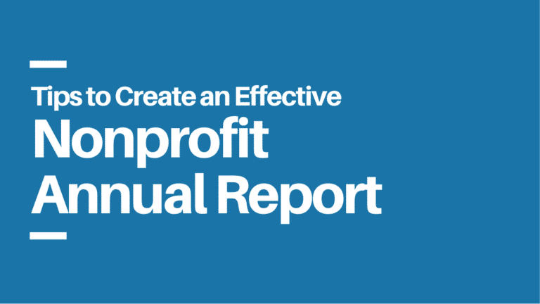 How to Write a Nonprofit Annual Report in 8 Steps