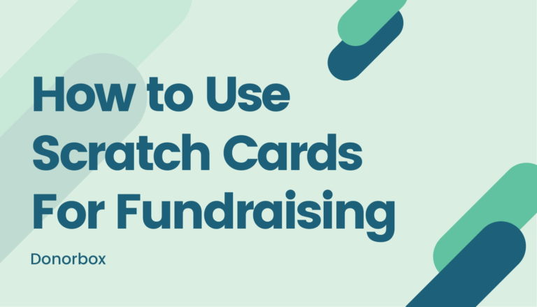 How to Use Scratch Cards For Fundraising (Insider Tips) - Donorbox