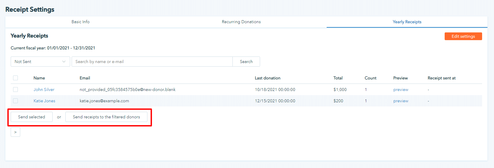 How To Send Year-end Tax Receipts to All Your Donors