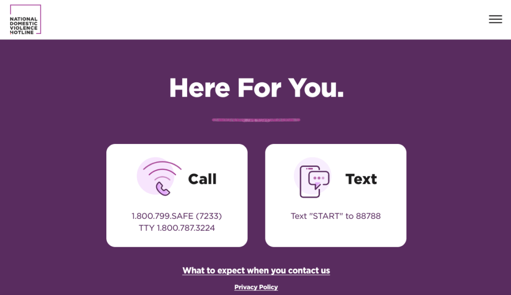 13 National Domestic Violence Survivor Support Nonprofits