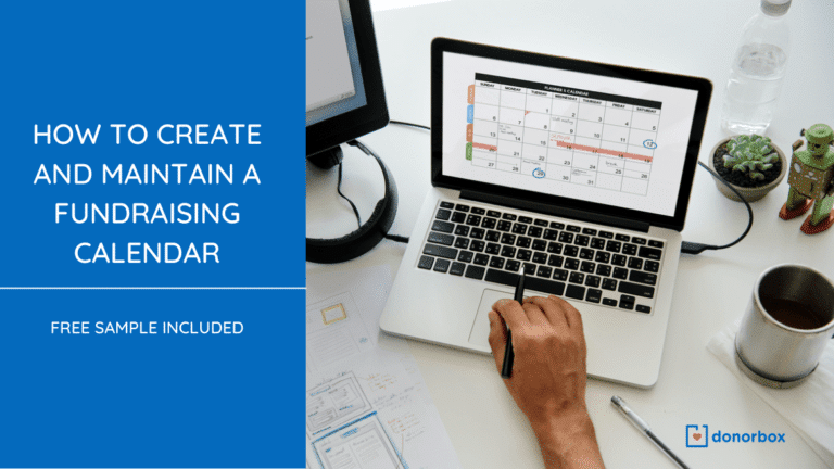 Fundraising Calendar: How to Create One [+ Free Sample]