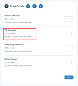 How to Create a Fundraising Event Pricing Strategy [+ Examples]