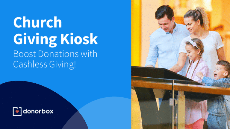 Church Giving Kiosk - Boost Donations with Cashless Giving