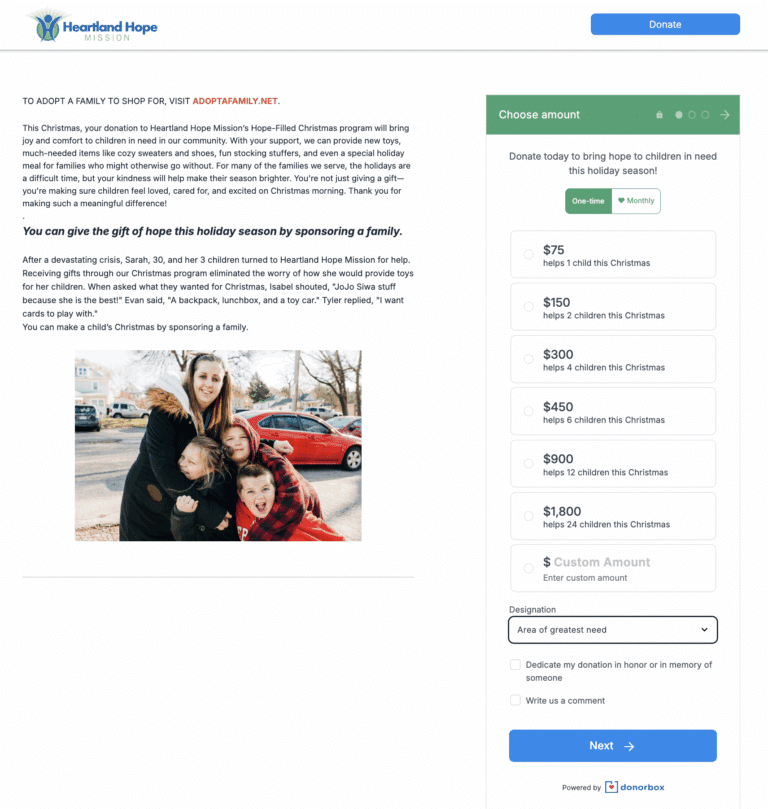 7 Best Donation Page Examples for Better Fundraising