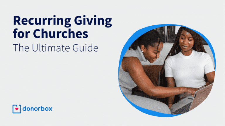 Recurring Giving for Churches - The Ultimate Guide