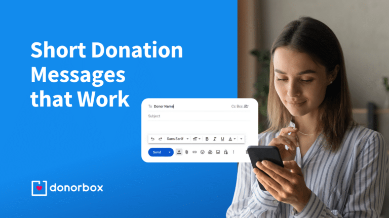 Receive More Gifts with Short Donation Messages [+ Examples]