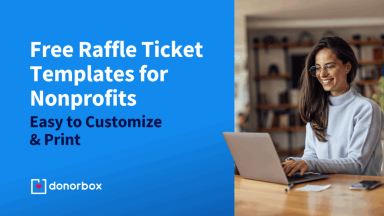Free Raffle Ticket Templates for Nonprofits | Customize & Print